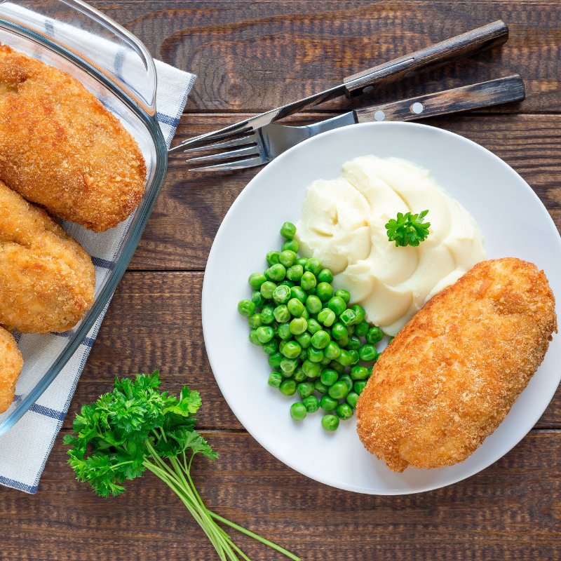 Premium Stuffed Chicken - Cordon Neptune 6oz (170gm) – Valley Direct Foods